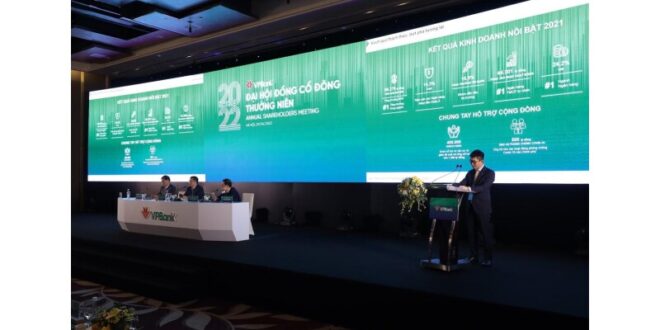 VPBank announced important business plans and targets for 2022 at AGM ...