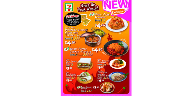 7-Eleven Spices Up Your World With A Brand-New Ready-to-Eat Menu of ...
